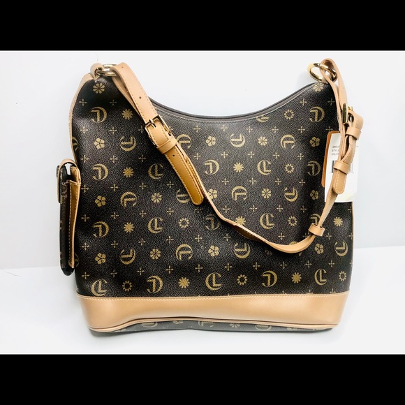 CL America | Bags | Cl America Signature Noveau Midsize Shoulder Bag ...